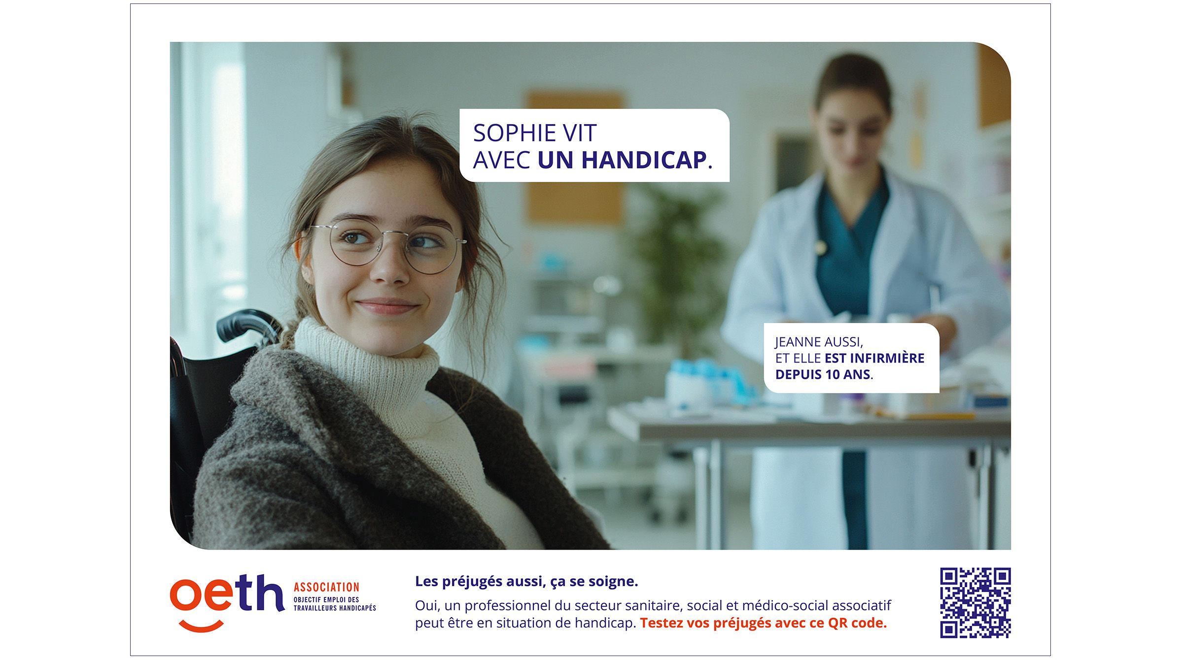 Sensibilisation I l'association OETH accompagne les employeurs.
